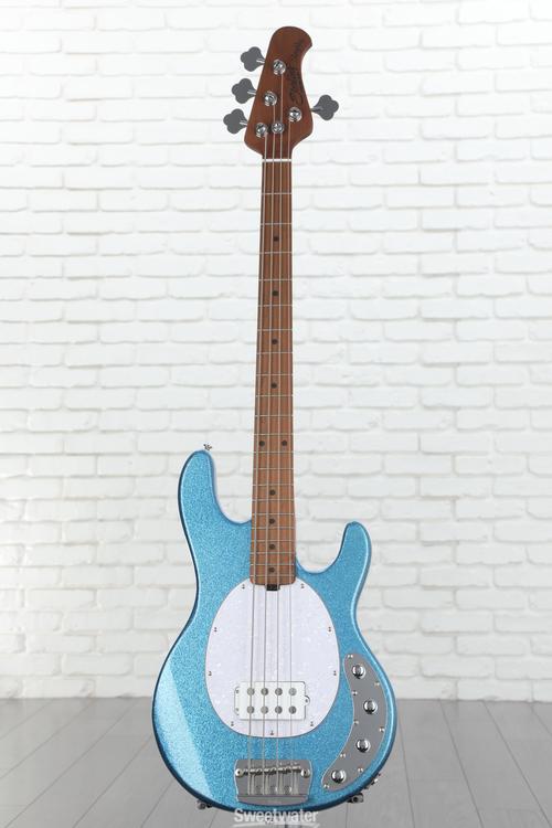 Sterling By Music Man StingRay RAY34 Bass Guitar - Blue Sparkle ...