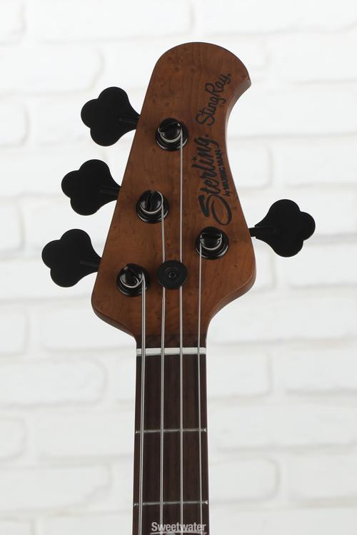 Sterling By Music Man StingRay RAY34HH Bass Guitar - Amber | Sweetwater
