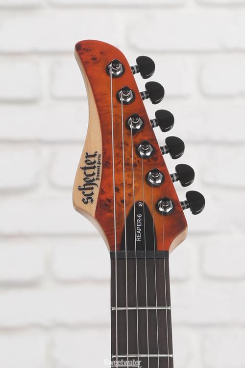 Schecter Reaper-6 - Satin Inferno Burst | Sweetwater