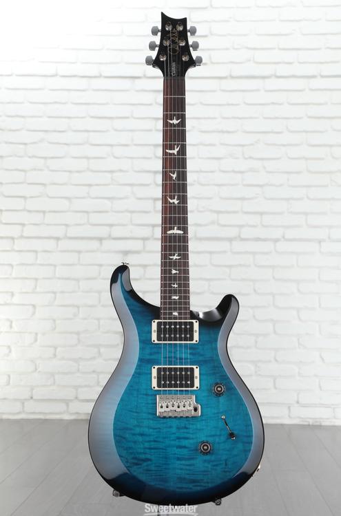 PRS S2 Custom 24 Electric Guitar - Lake Blue Smokeburst | Sweetwater