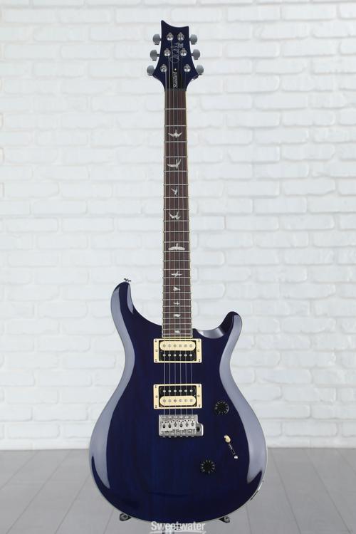 PRS SE Standard 24 Electric Guitar - Trans Blue | Sweetwater