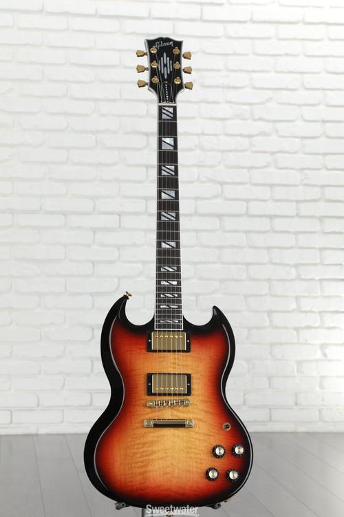 Gibson SG Supreme Electric Guitar - Fireburst | Sweetwater