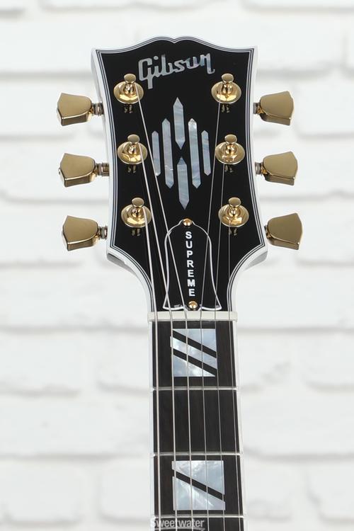 Gibson SG Supreme Electric Guitar - Translucent Ebony | Sweetwater