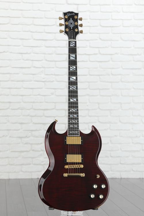Gibson SG Supreme Electric Guitar - Wine Red | Sweetwater