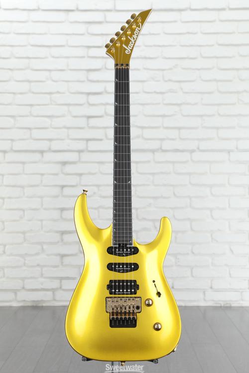 Jackson Pro Plus Series Soloist SLA3 Electric Guitar - Gold Bullion ...