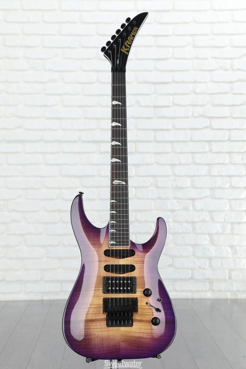 Kramer SM-1 Figured Electric Guitar - Royal Purple Perimeter | Sweetwater