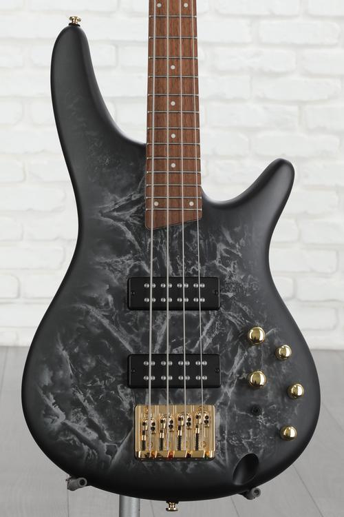 Ibanez SR Standard 4-string Electric Bass - Black Ice Frozen Matte ...