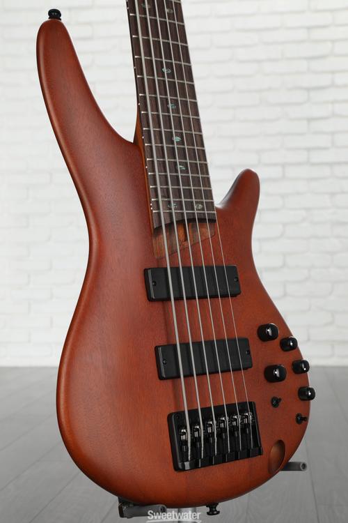Ibanez SR506E Bass Guitar - Brown Mahogany | Sweetwater