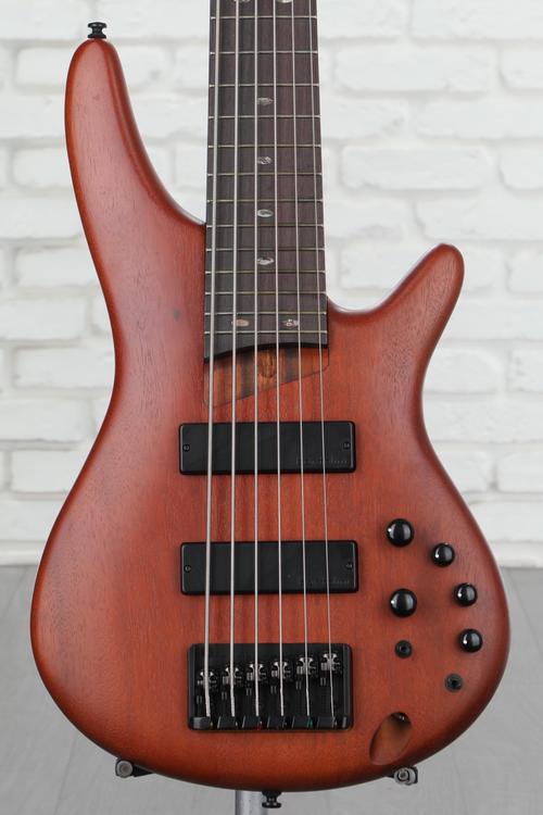 Ibanez SR506E Bass Guitar - Brown Mahogany | Sweetwater