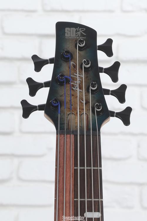 Ibanez Bass Workshop SRAS7 Ashula 7-string Bass Guitar - Cosmic Blue ...