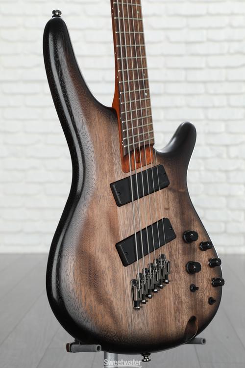 Ibanez Bass Workshop SRC6MS 6-string Multi-Scale Bass Guitar - Black ...