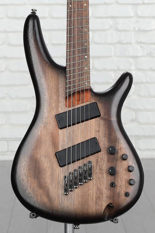 Ibanez Bass Workshop SRC6MS 6-string Multi-Scale Bass Guitar - Black ...