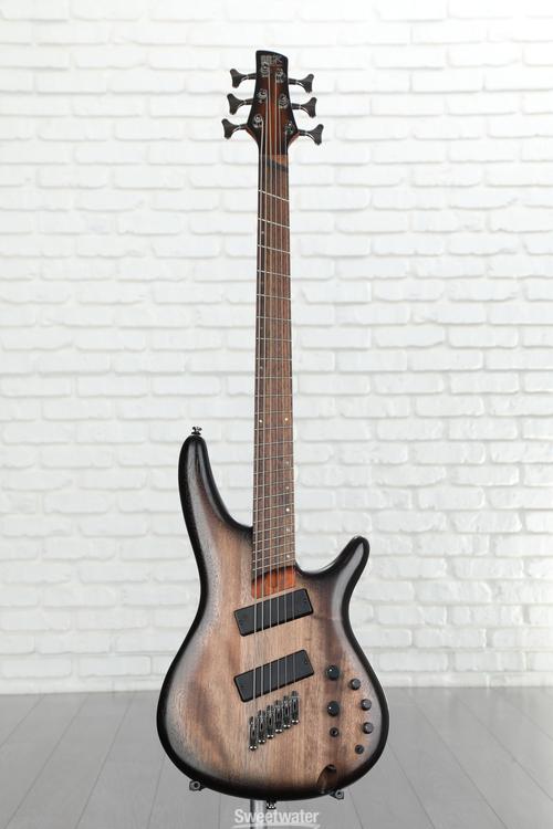 Ibanez Bass Workshop SRC6MS 6-string Multi-Scale Bass Guitar - Black ...