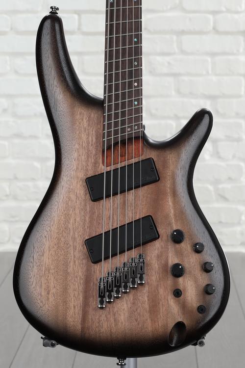 Ibanez Bass Workshop SRC6MS 6-string Multi-Scale Bass Guitar - Black ...