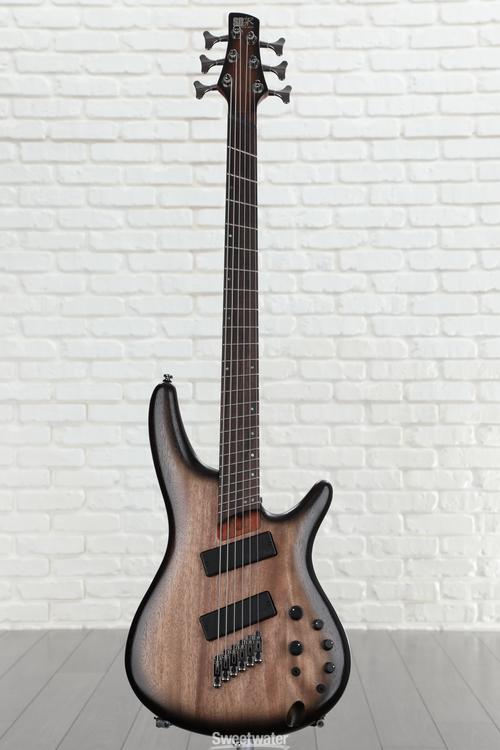 Ibanez Bass Workshop SRC6MS 6-string Multi-Scale Bass Guitar - Black ...