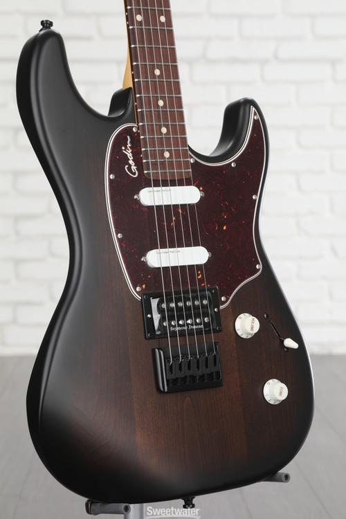 Godin Session R-HT Pro Electric Guitar - Bourbon Burst | Sweetwater