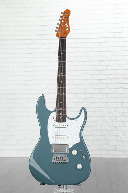 Godin Session T-Pro Electric Guitar - Arctik Blue with Rosewood ...