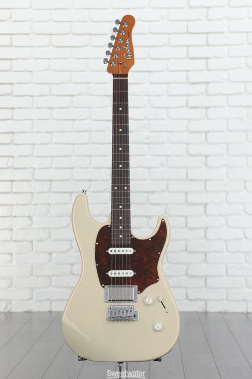 Godin Session T-Pro Electric Guitar - Ozark Cream with Rosewood ...