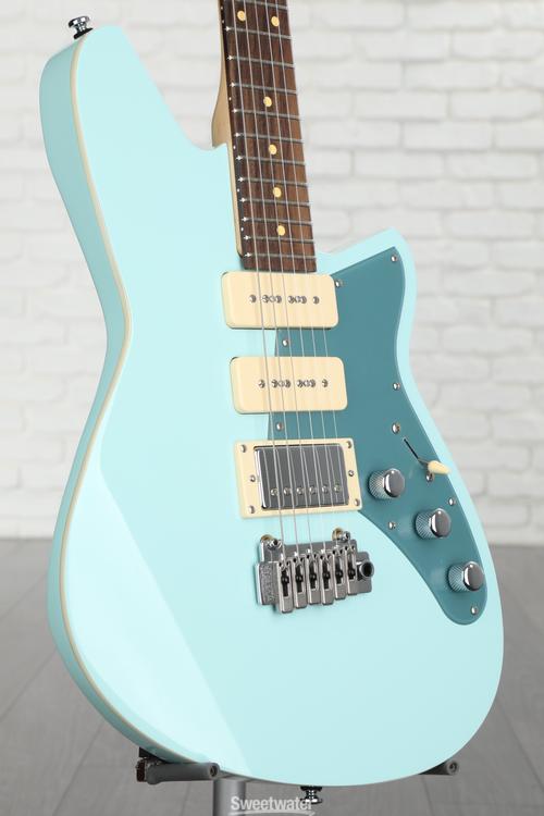 Reverend Six Gun HPP Electric Guitar - Chronic Blue | Sweetwater