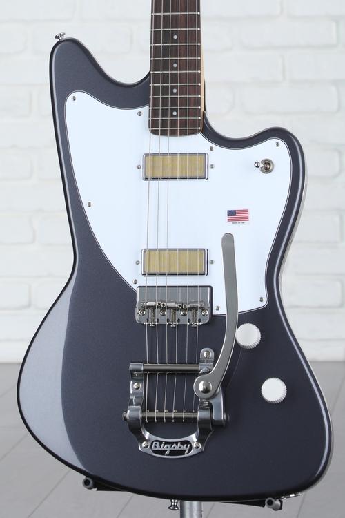 Harmony Silhouette Electric Guitar with Bigsby - Slate with Rosewood Fingerboard | Sweetwater