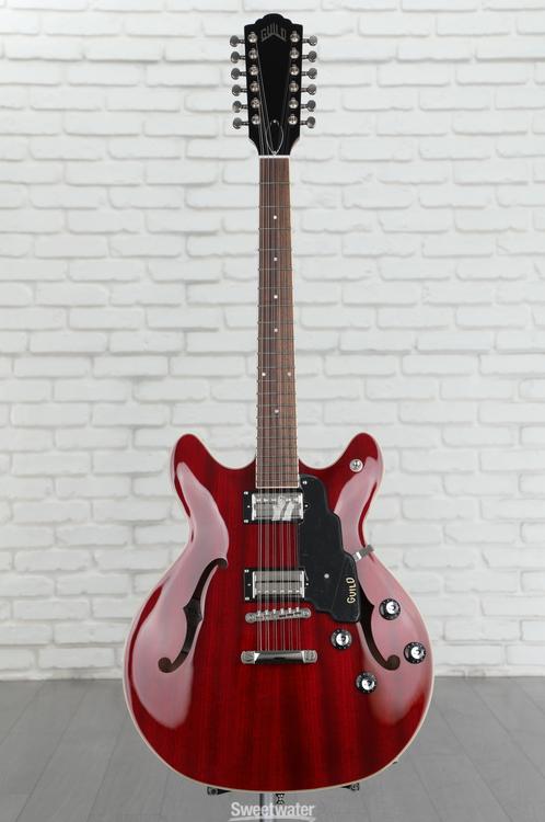 Guild Starfire I 12-ST 12-string Semi-hollow Electric Guitar - Cherry ...