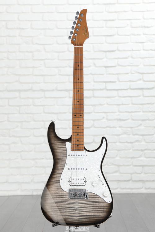 Suhr Standard Plus Electric Guitar - Trans Charcoal Burst with Roasted ...