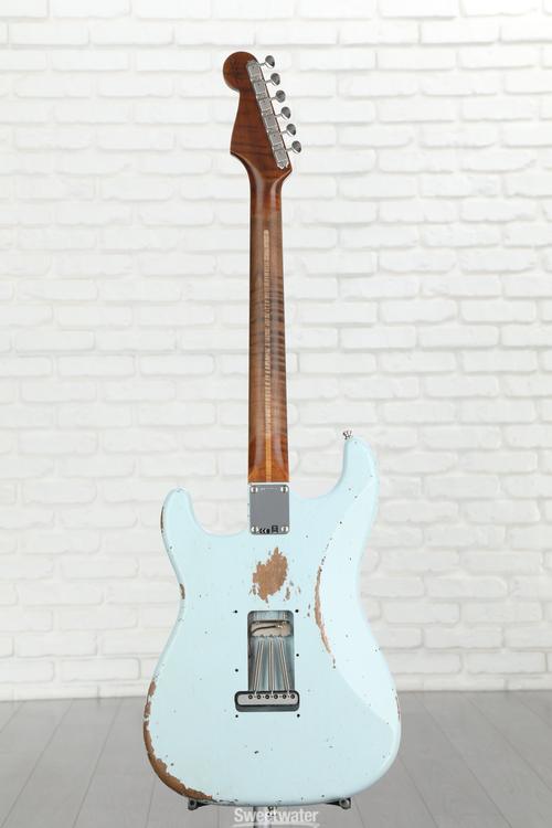 Fender Custom Shop GT11 Heavy Relic Stratocaster - Sonic Blue ...