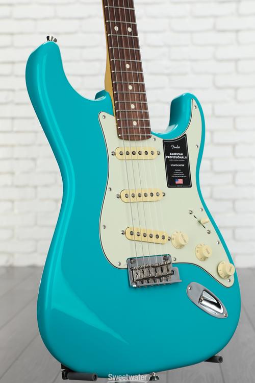 Fender American Professional II Stratocaster - Miami Blue with Rosewood ...