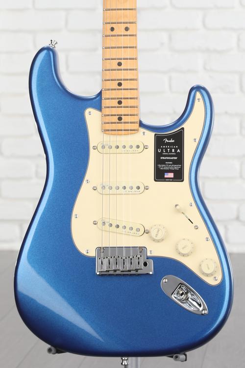 Fender American Ultra Stratocaster - Cobra Blue with Maple Fingerboard ...