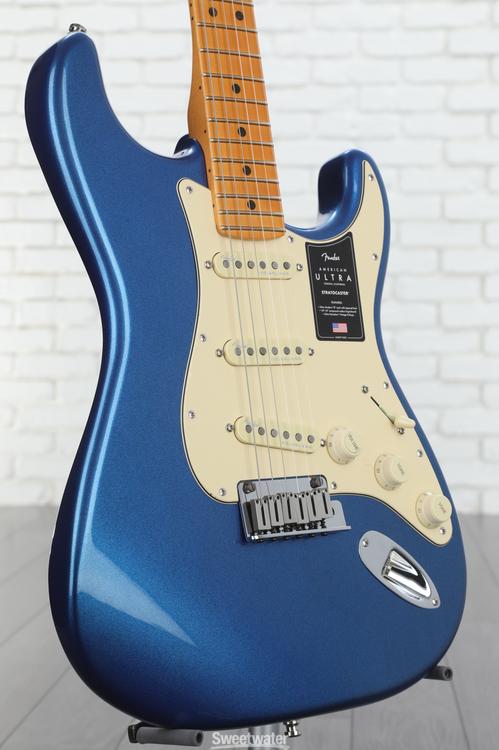 Fender American Ultra Stratocaster - Cobra Blue with Maple Fingerboard ...