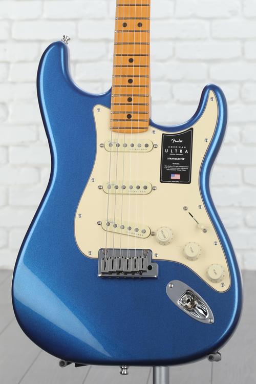 Fender American Ultra Stratocaster - Cobra Blue with Maple Fingerboard ...
