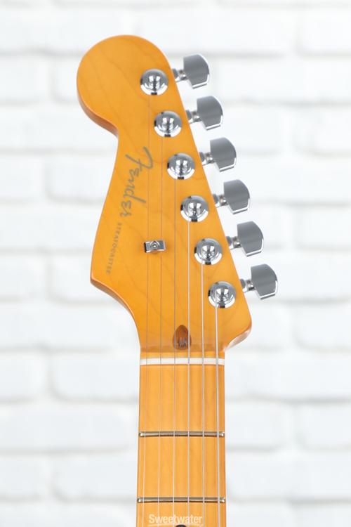 Fender American Ultra Stratocaster Left-handed - Ultraburst with Maple ...