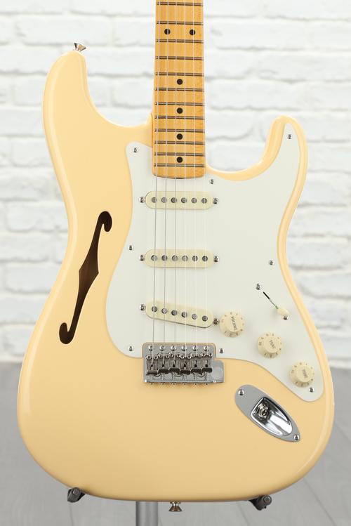 Fender Eric Johnson Thinline Stratocaster - Vintage White | Sweetwater