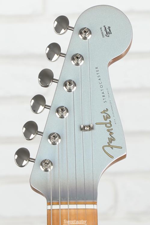 Fender H.E.R. Stratocaster Electric Guitar - Chrome Glow | Sweetwater