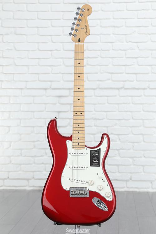 Fender Player Stratocaster - Candy Apple Red with Maple Fingerboard ...