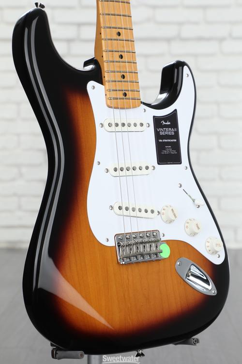 Fender Vintera II '50s Stratocaster Electric Guitar - 2-color Sunburst with Maple Fingerboard ...