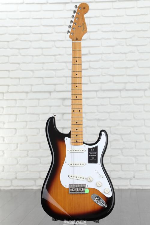 Fender Vintera II '50s Stratocaster Electric Guitar - 2-color Sunburst with Maple Fingerboard ...