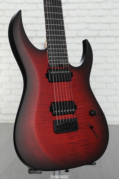 Schecter Sunset-7 Extreme 7-string Baritone Electric Guitar - Scarlet ...