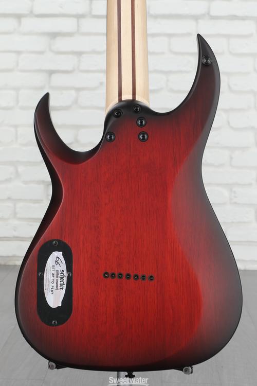 Schecter Sunset-7 Extreme 7-string Baritone Electric Guitar - Scarlet ...