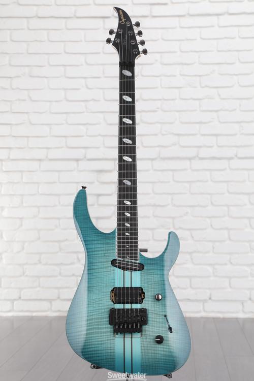 Caparison Guitars TAT Special FM Solidbody Electric Guitar - Aqua Burst ...