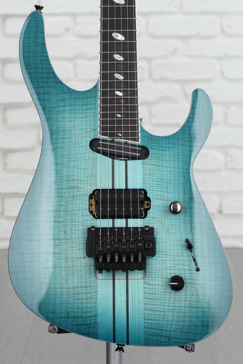 Caparison Guitars TAT Special FM Solidbody Electric Guitar - Aqua Burst ...