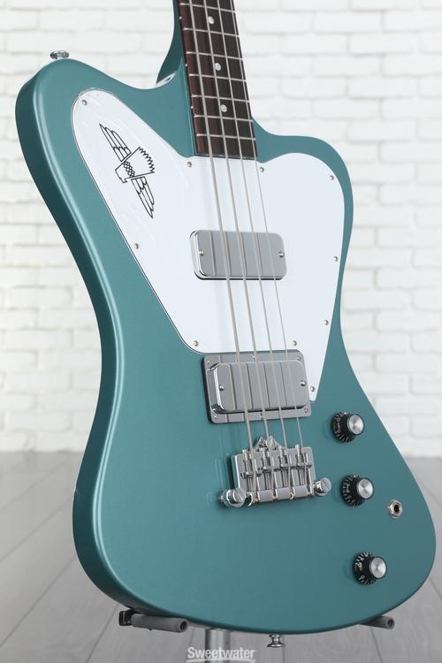 Gibson Thunderbird Bass Guitar - Faded Pelham Blue with Non-reverse ...