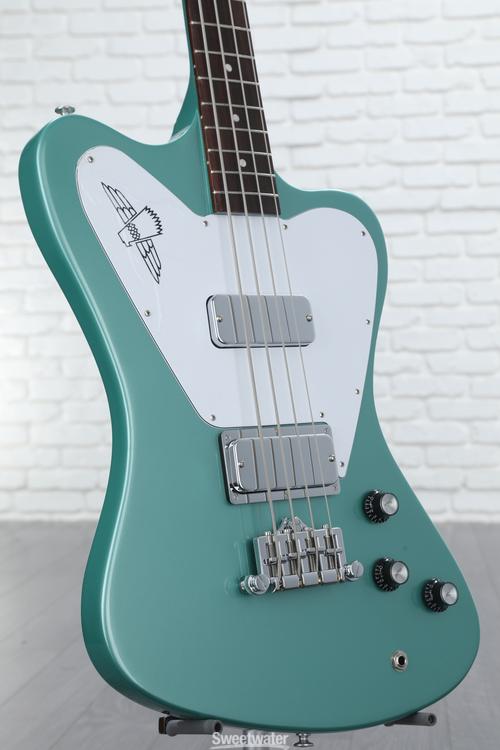Gibson Thunderbird Bass Guitar - Inverness Green with Non-reverse ...