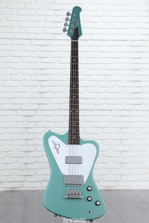 Gibson Thunderbird Bass Guitar - Inverness Green with Non-reverse ...