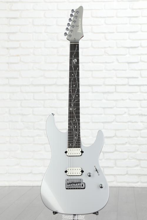 Ibanez TOD10 Tim Henson Signature Electric Guitar - Classic Silver ...