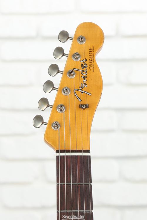 Fender Custom Shop '64 Telecaster Relic Electric Guitar - Natural ...