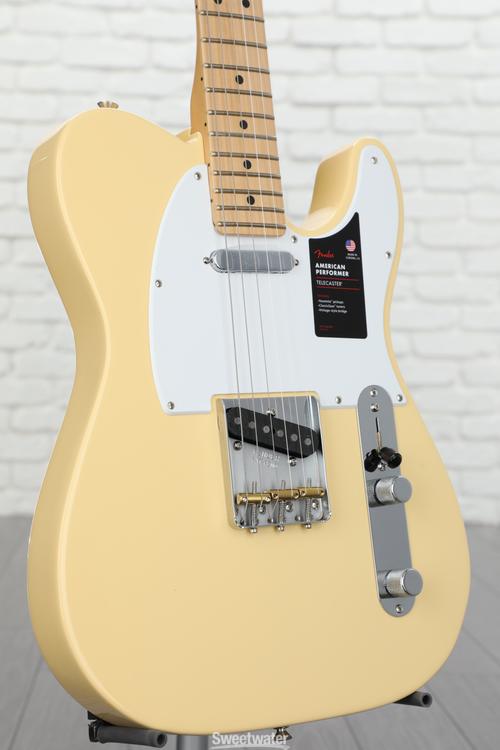 Fender American Performer Telecaster - Vintage White with Maple ...