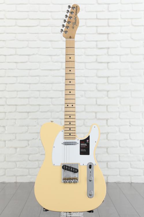 Fender American Performer Telecaster - Vintage White with Maple ...