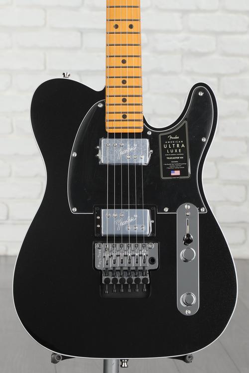 Fender American Ultra Luxe Telecaster Floyd Rose HH - Mystic Black ...
