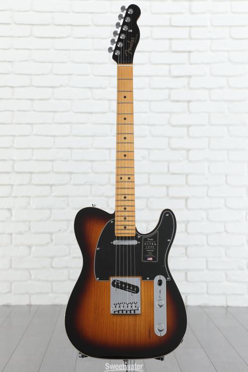 Fender American Ultra Luxe Telecaster - 2-color Sunburst with Maple ...